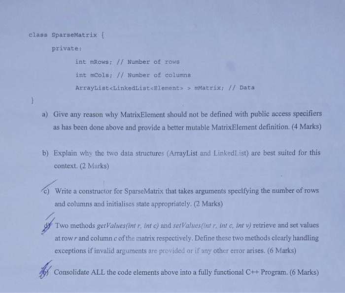 Solved Question 2 An ArrayList is a flexible list of objects | Chegg.com