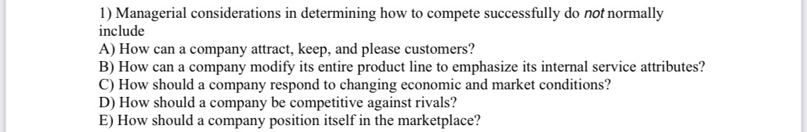 Solved Managerial considerations in determining how to | Chegg.com