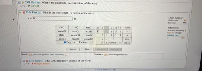 Solved (20\%) Problem 2: The graph below shows the | Chegg.com