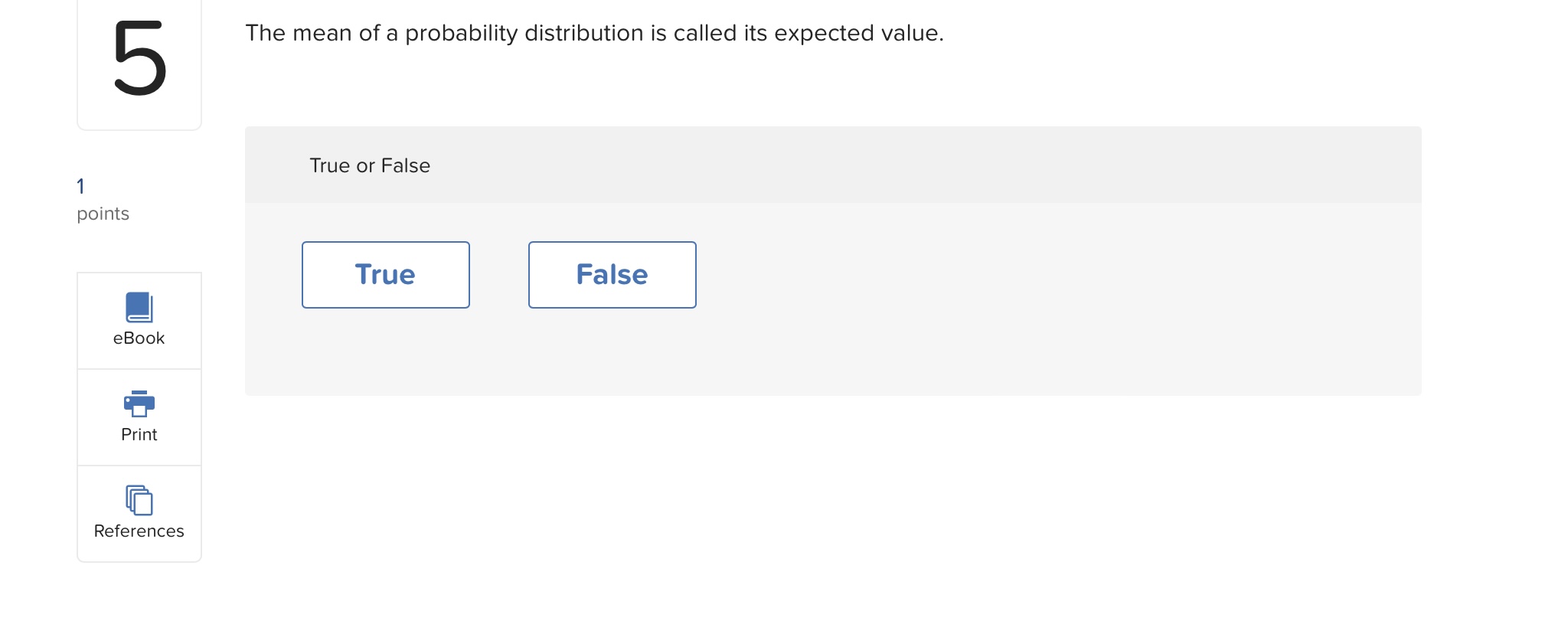 Solved The mean of a probability distribution is called its | Chegg.com