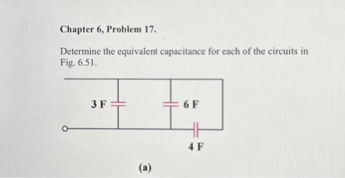 Solved Determine the equivalent capacitance for each of the | Chegg.com