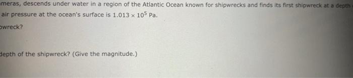 Solved A spherical submersible 2.03 m in radius, armed with | Chegg.com