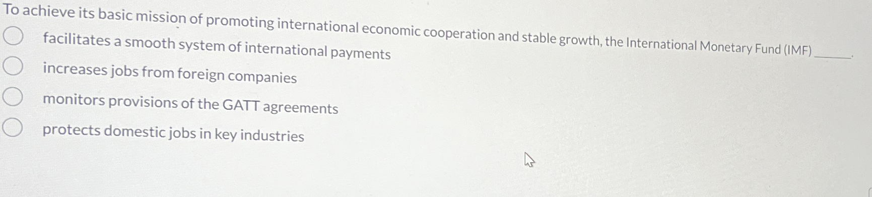 Solved To achieve its basic mission of promoting | Chegg.com