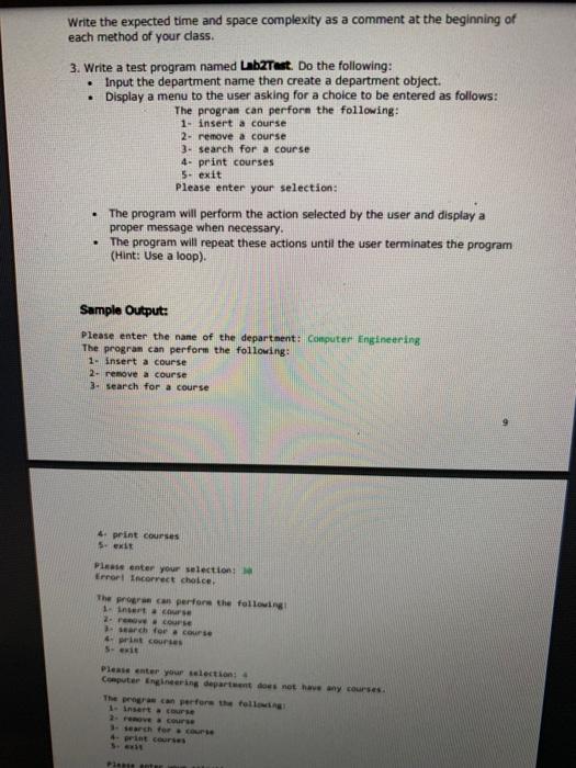 Solved Data Structure Python Using Python Please Write The 6664
