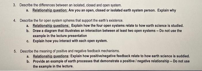 Solved 3. Describe the differences between an isolated, | Chegg.com