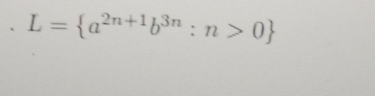 Solved Construct An Npda For The Language L 7847