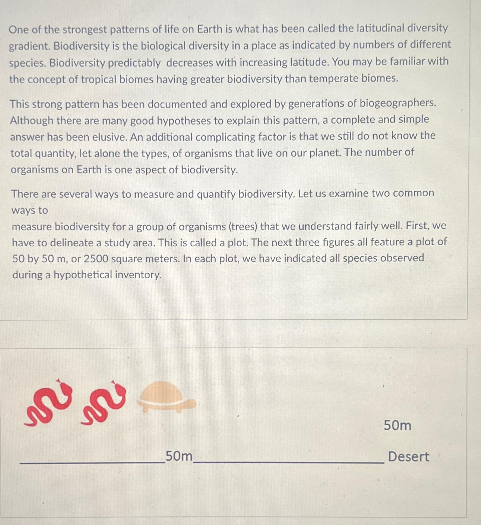 Solved One of the strongest patterns of life on Earth is | Chegg.com