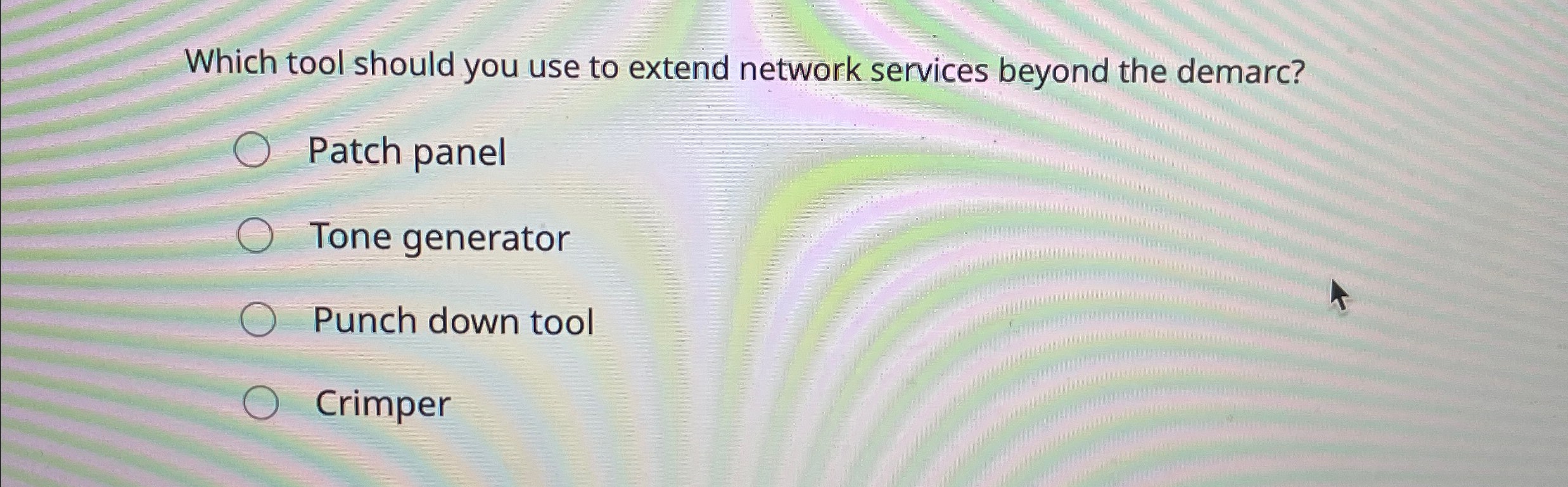Solved Which tool should you use to extend network services | Chegg.com
