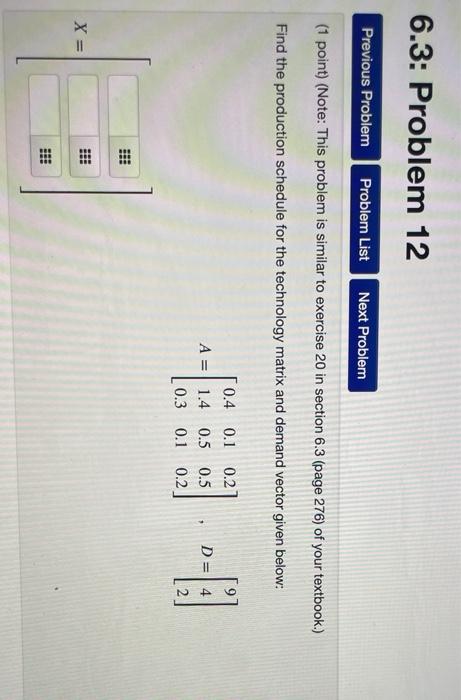 Solved 63 Problem 12 Previous Problem Problem List Next 5075