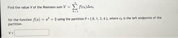 Solved The graph below shows a rectangular sum of n=4 | Chegg.com