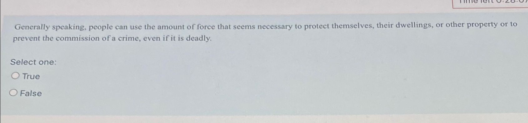 Solved Generally speaking, people can use the amount of | Chegg.com