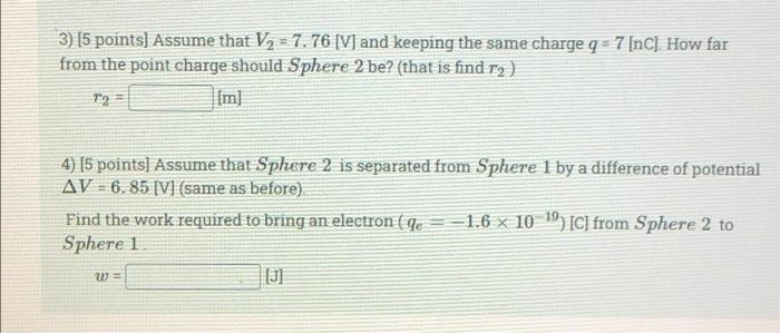 Solved (20 points) A single isolated point charge is | Chegg.com