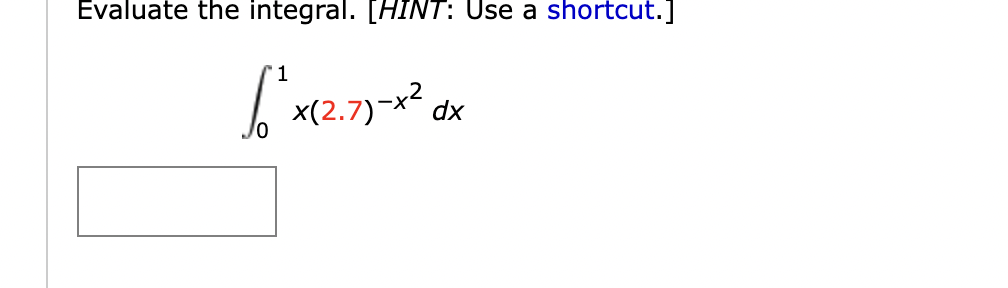 Solved Evaluate the integral. [HINT: Use a | Chegg.com