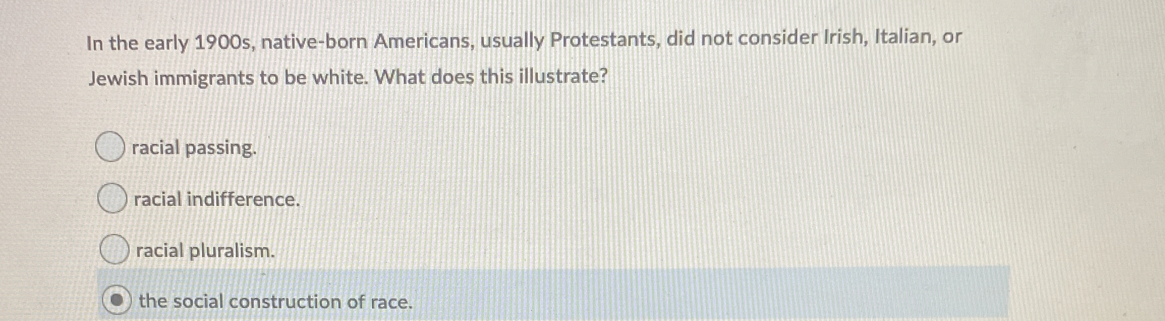 High Quality SOLUTION In the early 1900 ﻿s, ﻿native-born Americans ...