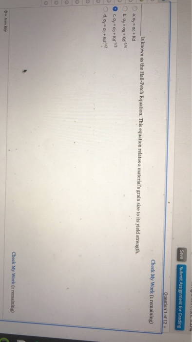 Solved Save Submit Assignment For Grading Question 1 Of 12 5277