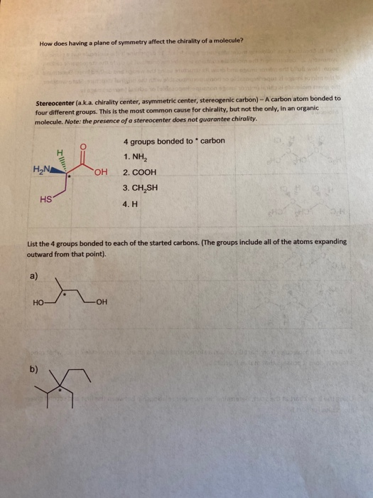 Solved Part A. Construct each of the following molecules | Chegg.com