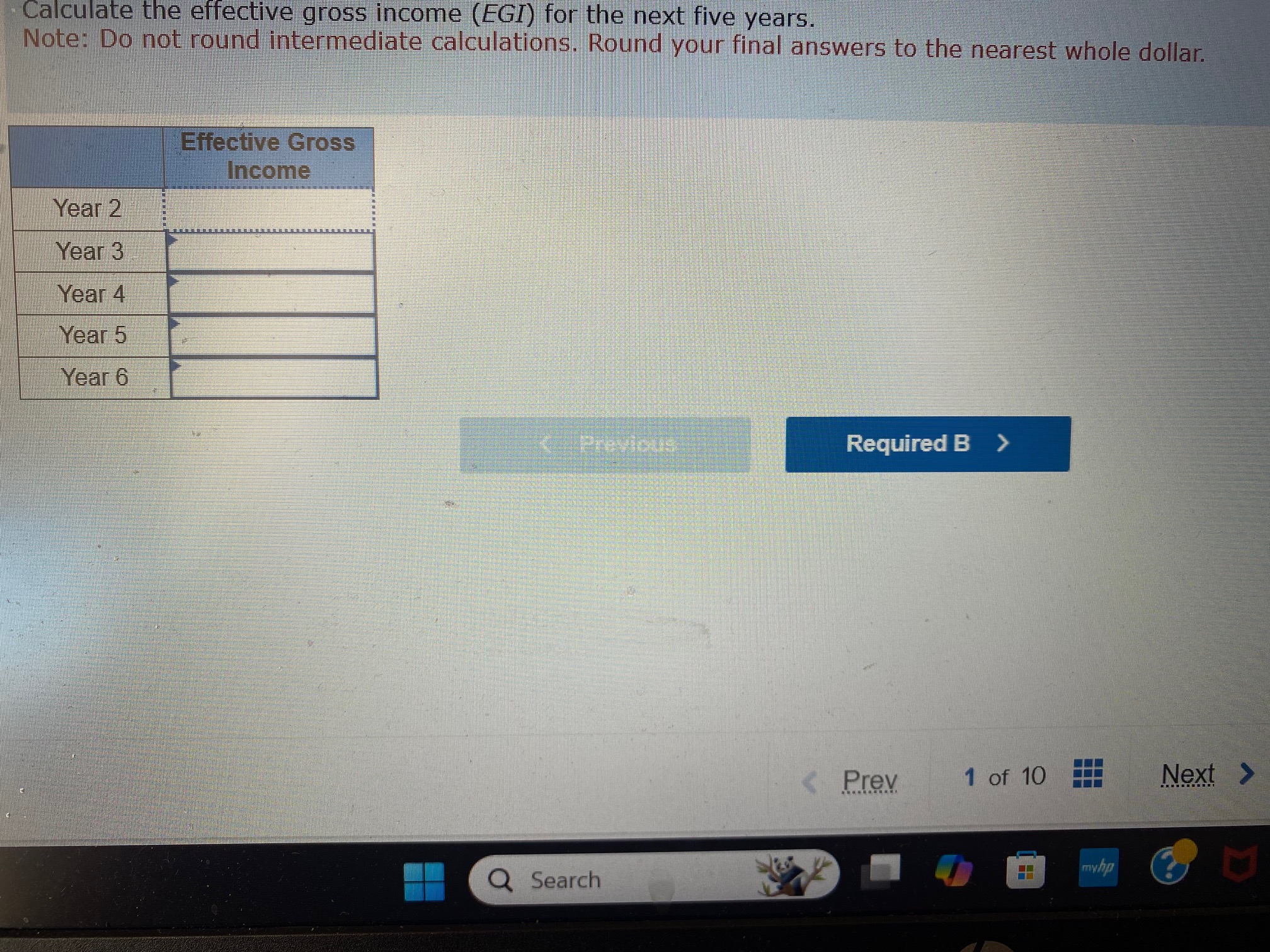 Solved An office building has three floors of rentable space | Chegg.com