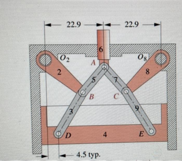 Solved FIND DOF AND DO kinematic DIAGRAM | Chegg.com