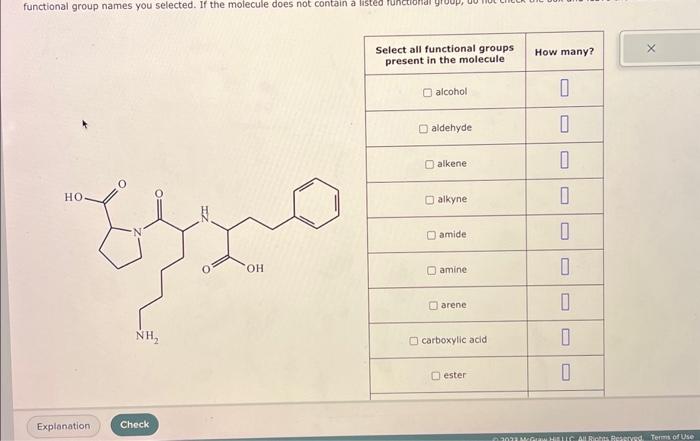Solved \begin{tabular}{|c|c|} \hline Select all functional | Chegg.com