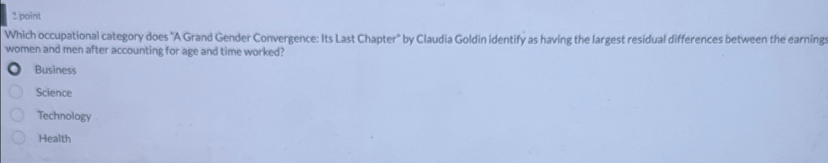 2 ﻿pointWhich occupational category does "A Grand | Chegg.com