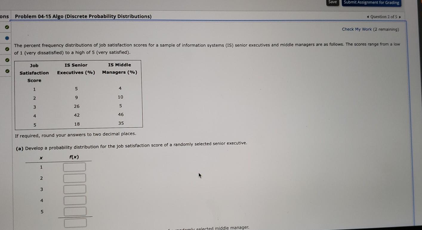 Solved Save Submit Assignment for Grading ons Problem 04-15 | Chegg.com