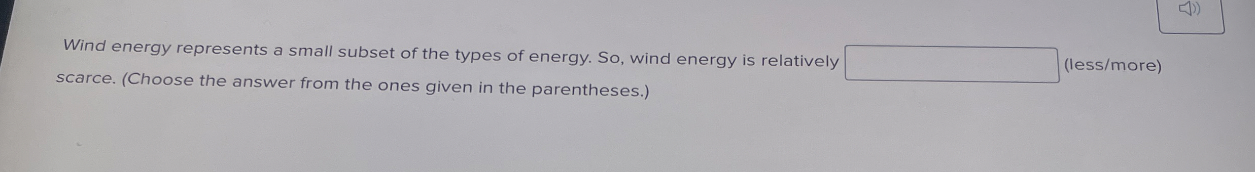 Solved Wind energy represents a small subset of the types of | Chegg.com