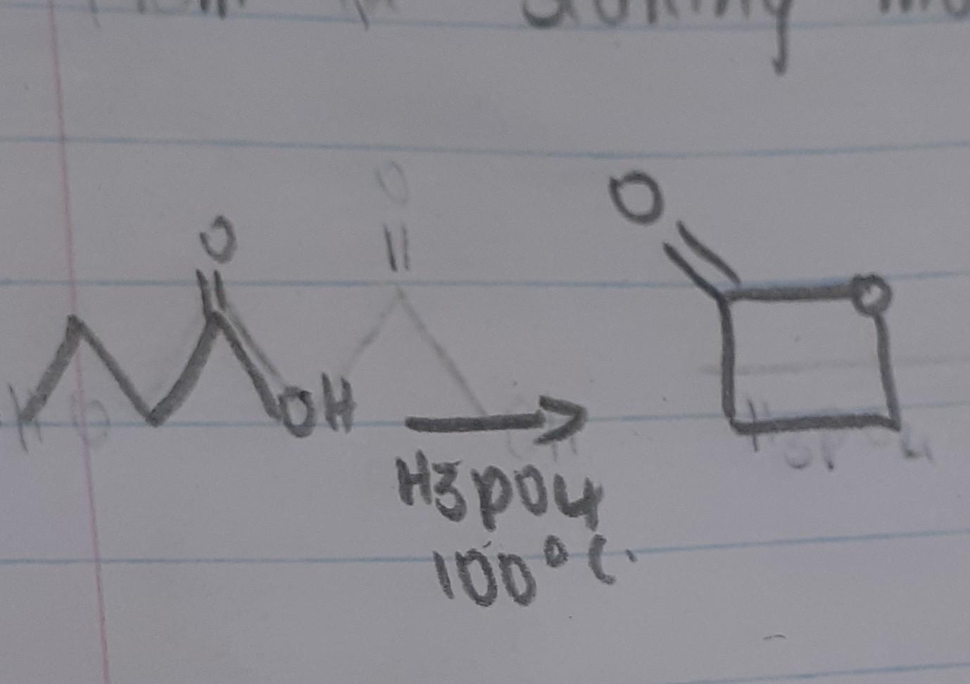 Solved Show By Means Of Curly Arrows How Products Were