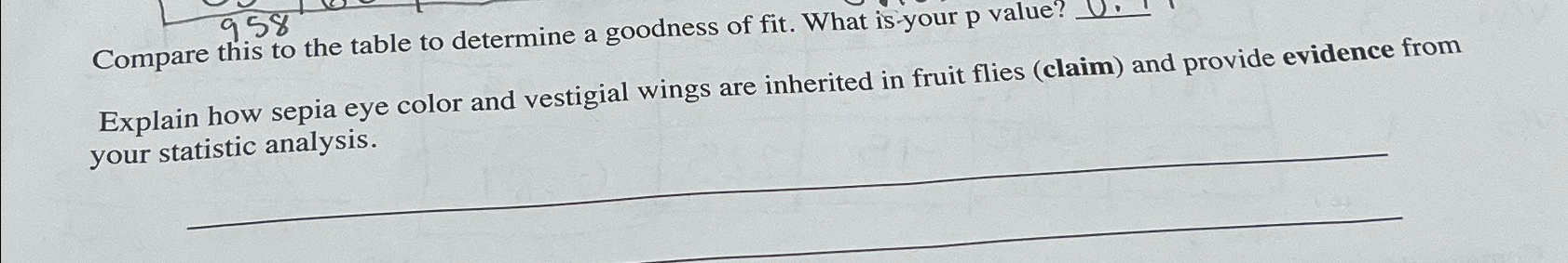 Solved Explain how sepia eye color and vestigial wings are | Chegg.com