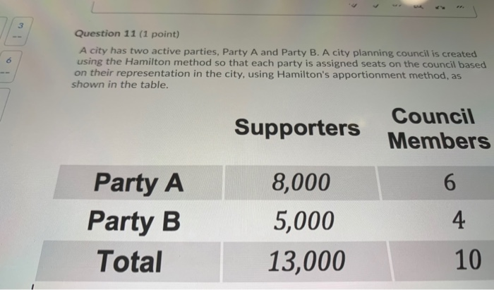 Solved Page 1: Question 1 (1 point) Consider the voter | Chegg.com