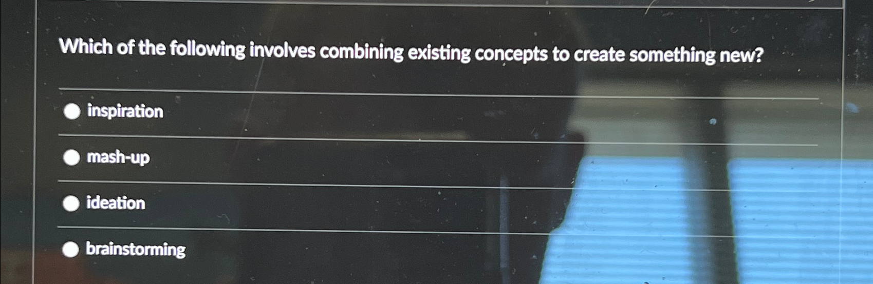 Solved Which of the following involves combining existing | Chegg.com