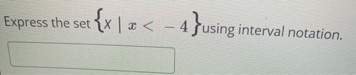 Solved Express the set {x}