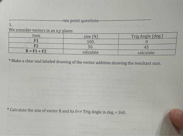 Solved We consider vectors in an xv nlana. * Make a clear | Chegg.com