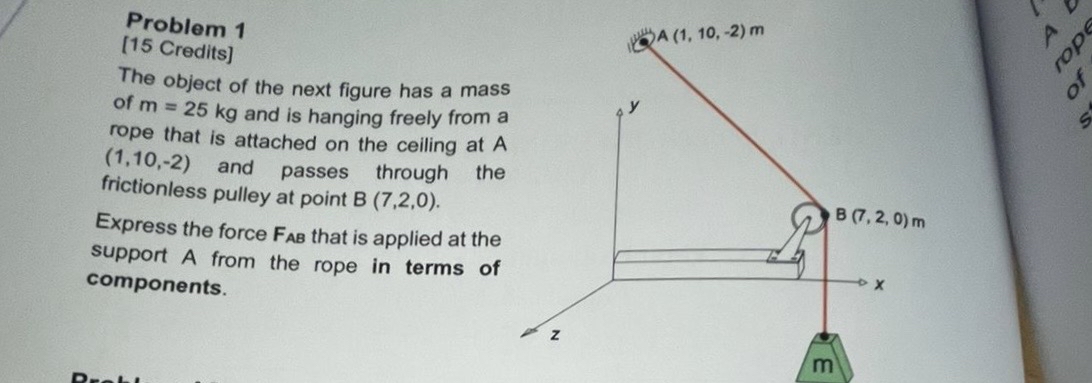 Solved Problem 1[15 ﻿Credits]The object of the next figure | Chegg.com