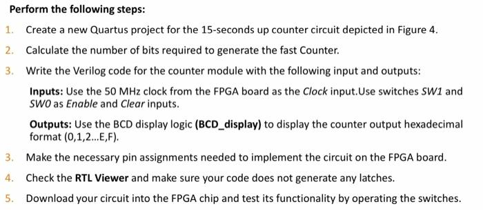 Design and implement a circuit that successively | Chegg.com
