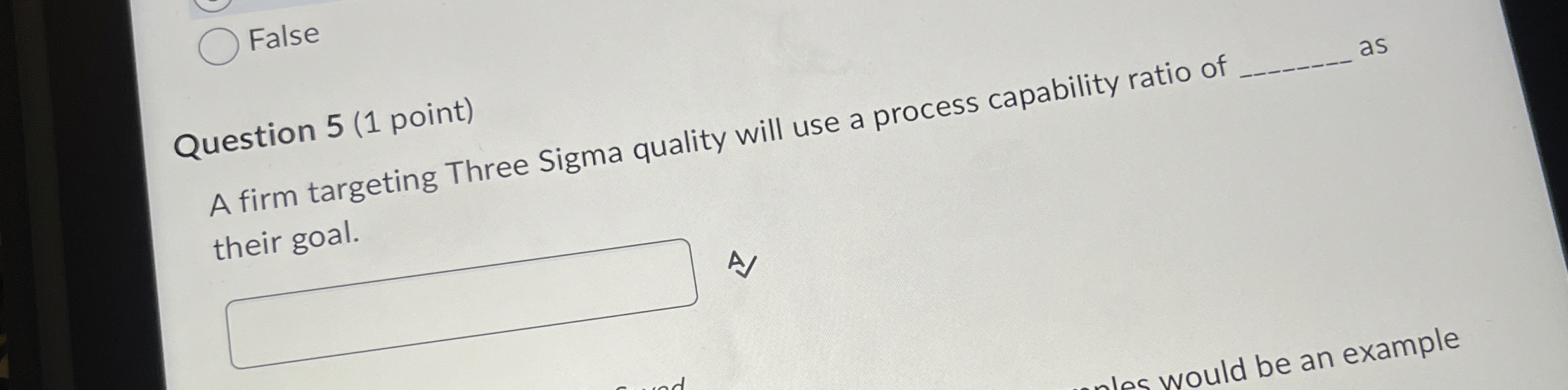 Solved FalseQuestion 5 (1 ﻿point) q, ﻿asA firm targeting | Chegg.com