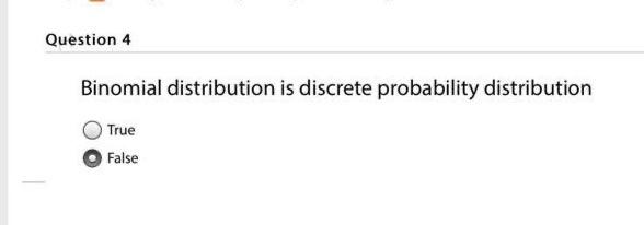 Solved Binomial distribution is discrete probability | Chegg.com
