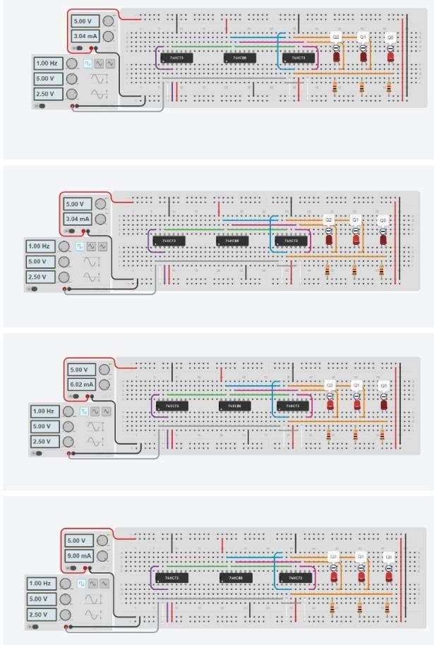 Solved The recommended components are: 1. IC# 74HC93 (1) 2. | Chegg.com