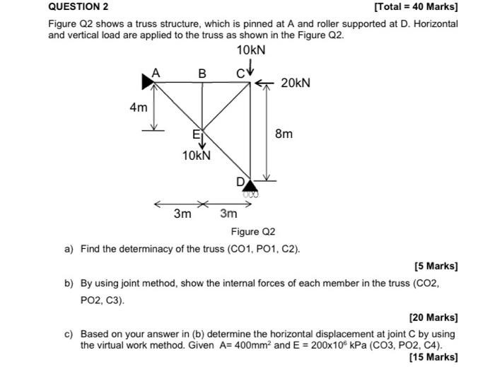 [solved] Question 2 [total 40 Marks] Figure Q2 Shows A T