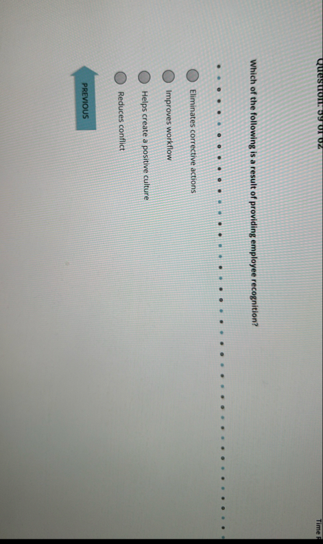 Solved Which of the following is a result of providing | Chegg.com