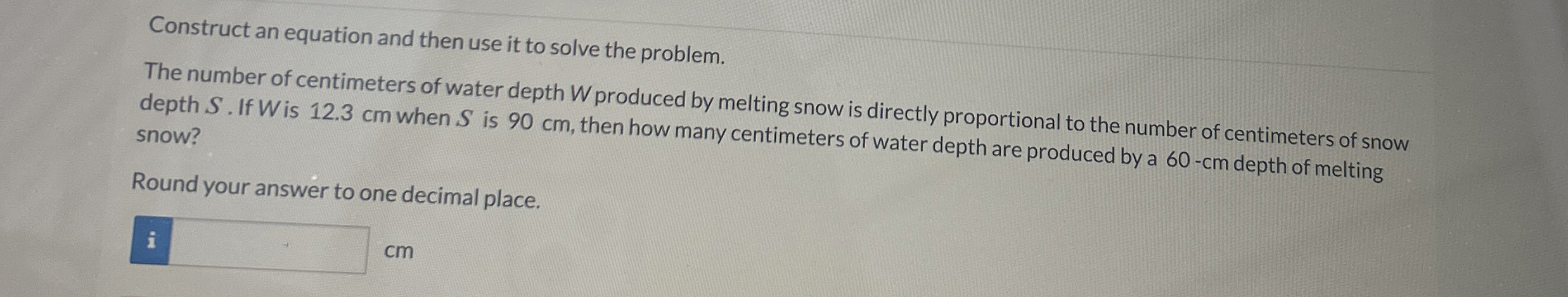 Solved Construct an equation and then use it to solve the | Chegg.com
