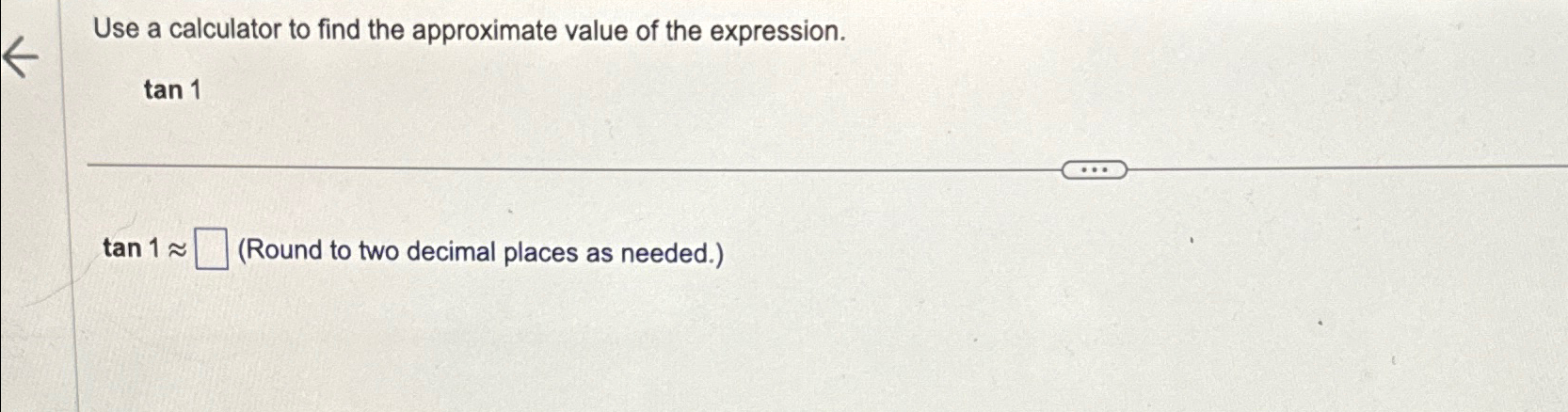 Solved Use a calculator to find the approximate value of the | Chegg.com
