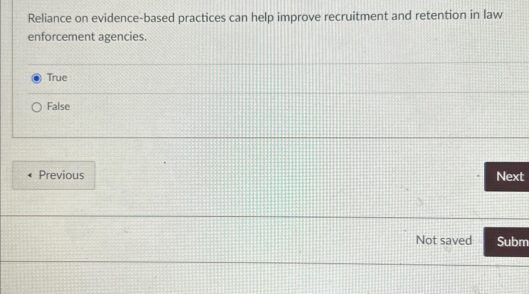 Solved Reliance on evidence-based practices can help improve | Chegg.com
