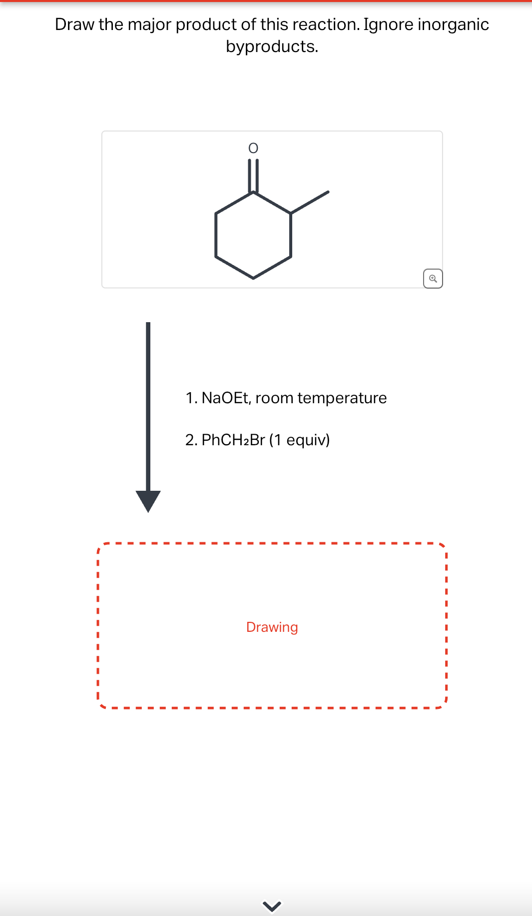 Solved Draw the major product of this reaction. Ignore | Chegg.com