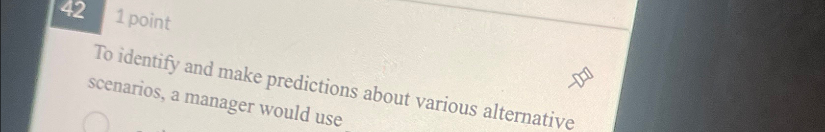Solved 421 ﻿pointTo identify and make predictions about | Chegg.com