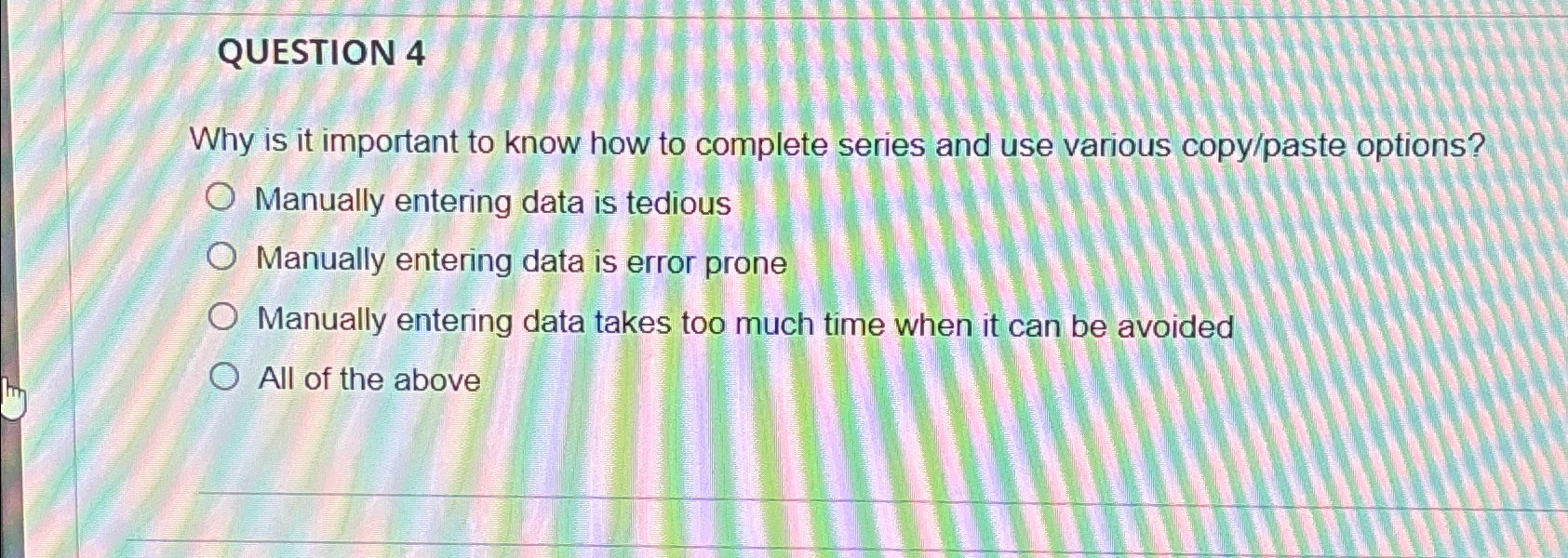 Solved QUESTION 4Why is it important to know how to complete | Chegg.com