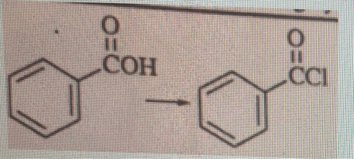 Solved With Which reagent is benzoic acid readily converted | Chegg.com