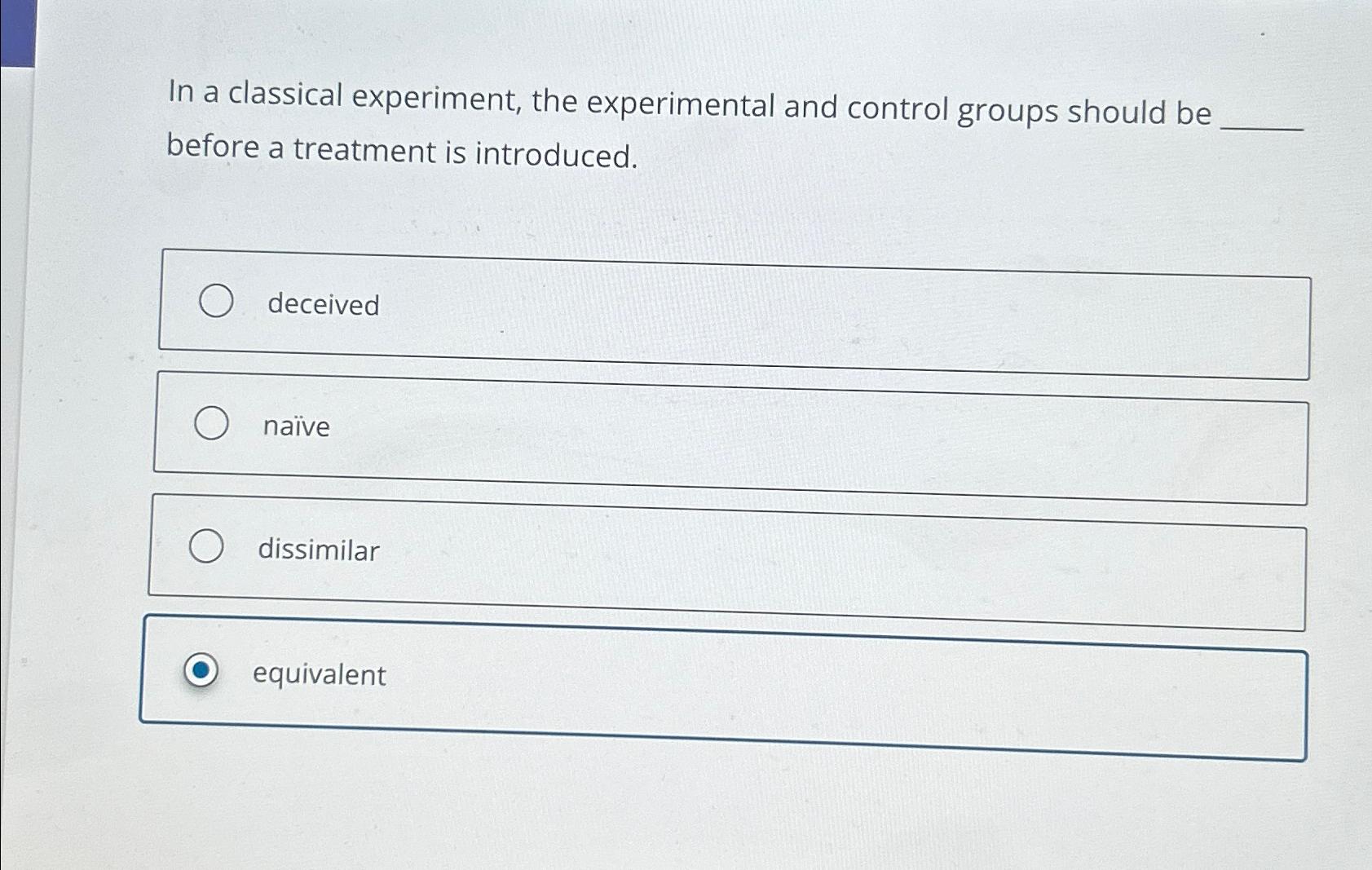 Solved In a classical experiment, the experimental and | Chegg.com