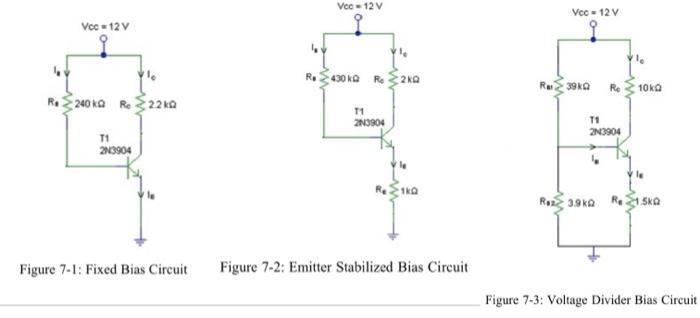 Solved Derive the equations for VC,VB,VE,VBE,VCE,IC,IB, and | Chegg.com