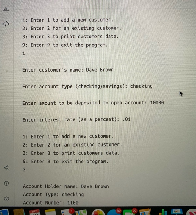 Solved Define the class bankAccount to implement the basic | Chegg.com