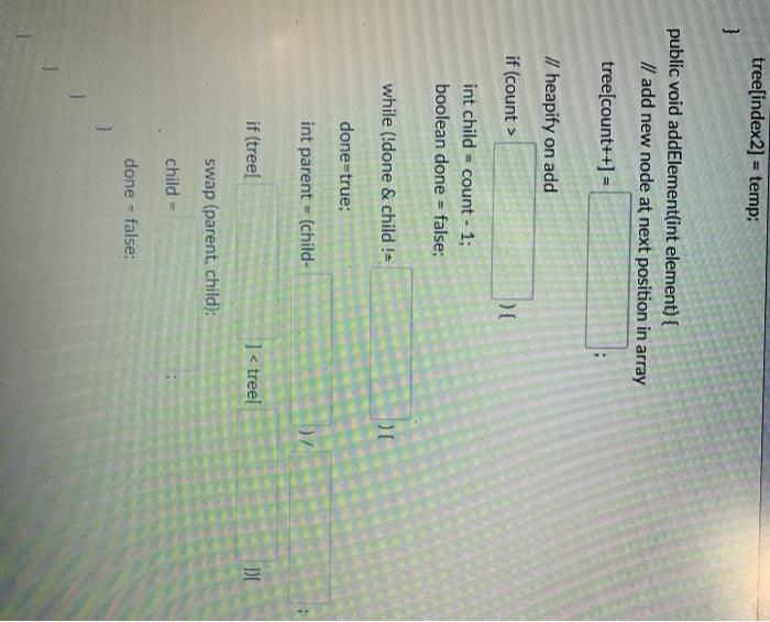 Solved Max Heap Implementation The Following Maxheap Class 8999